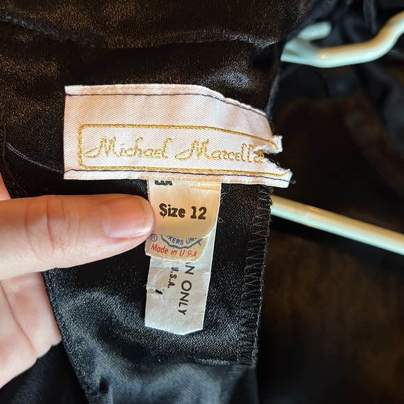 michael marcello | Dresses | Vintage Michael Marcello 8s Style Puff ...